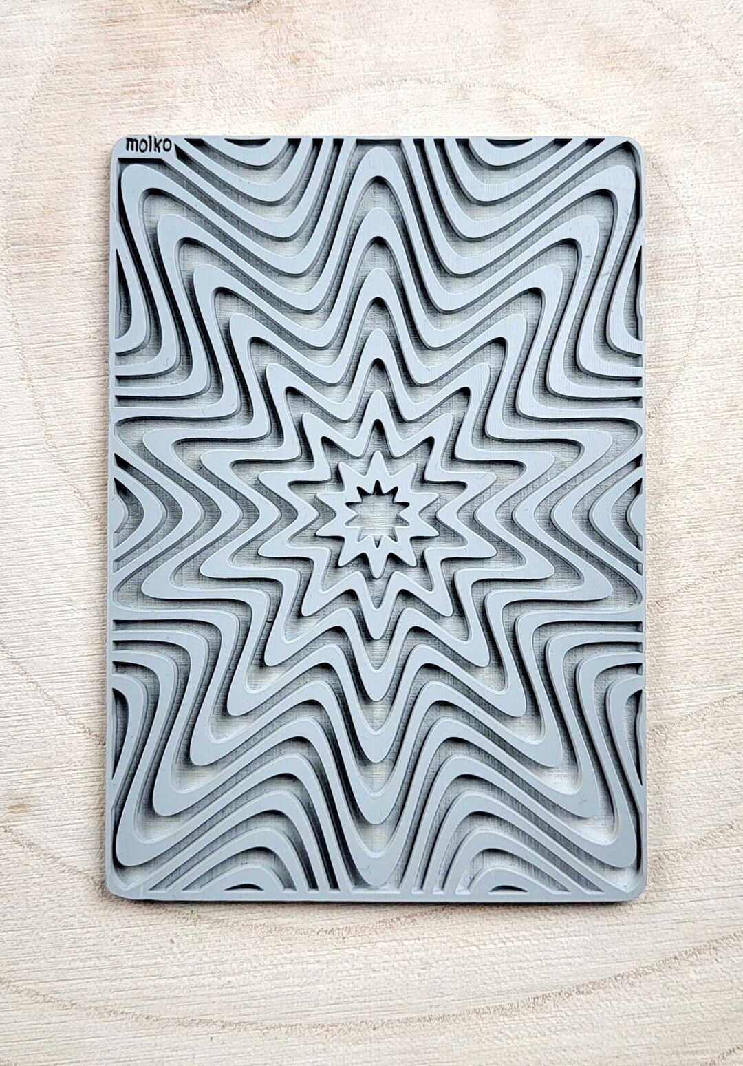 Mokume Gane Texture - T30, 2mm Deep - Etsy