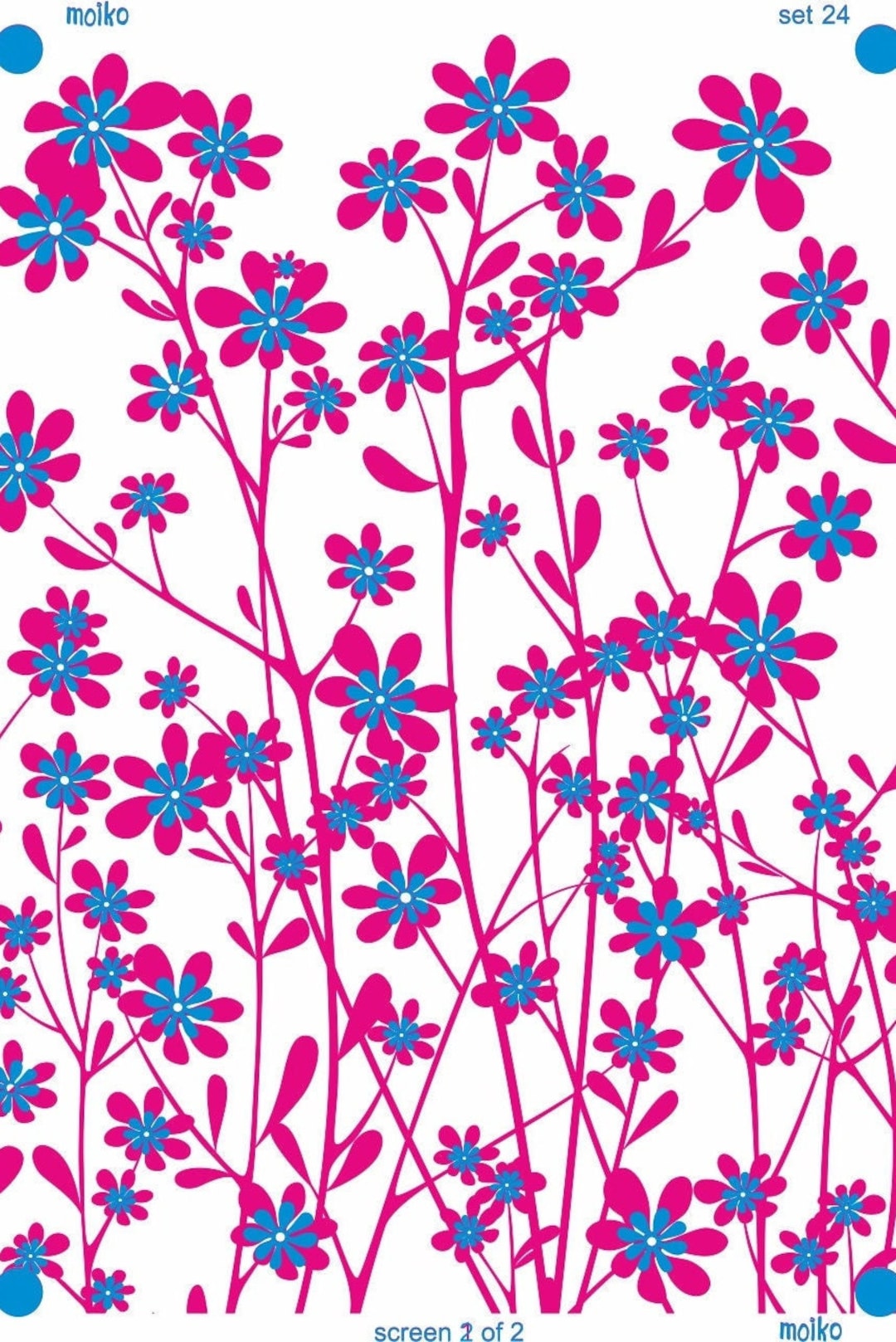 MOIKO Silk Screens 2 Layers - Etsy
