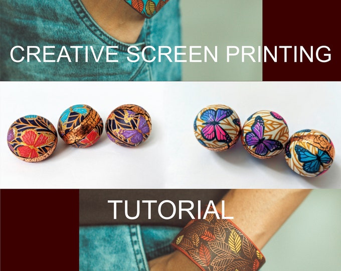 Creative Screen Printing Tutorial - Etsy