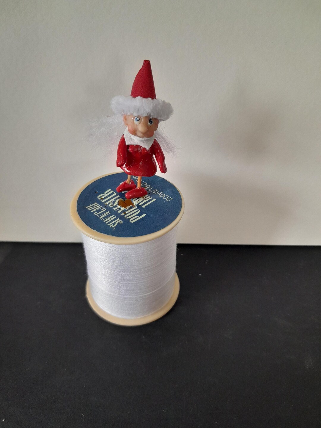 Tiny Female Shelf Elf Hand Sculpted by Kastlekelm Miniatures - Etsy