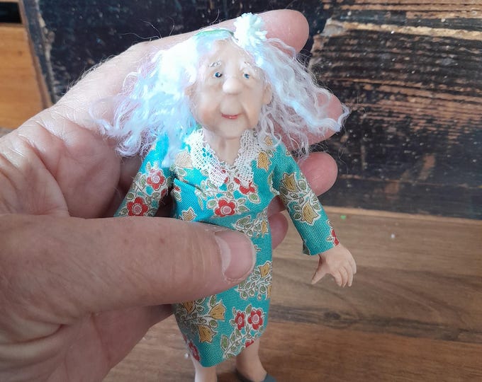 Christine Hand Sculpted 12th Scale Character by Kastlekelm Miniatures ...