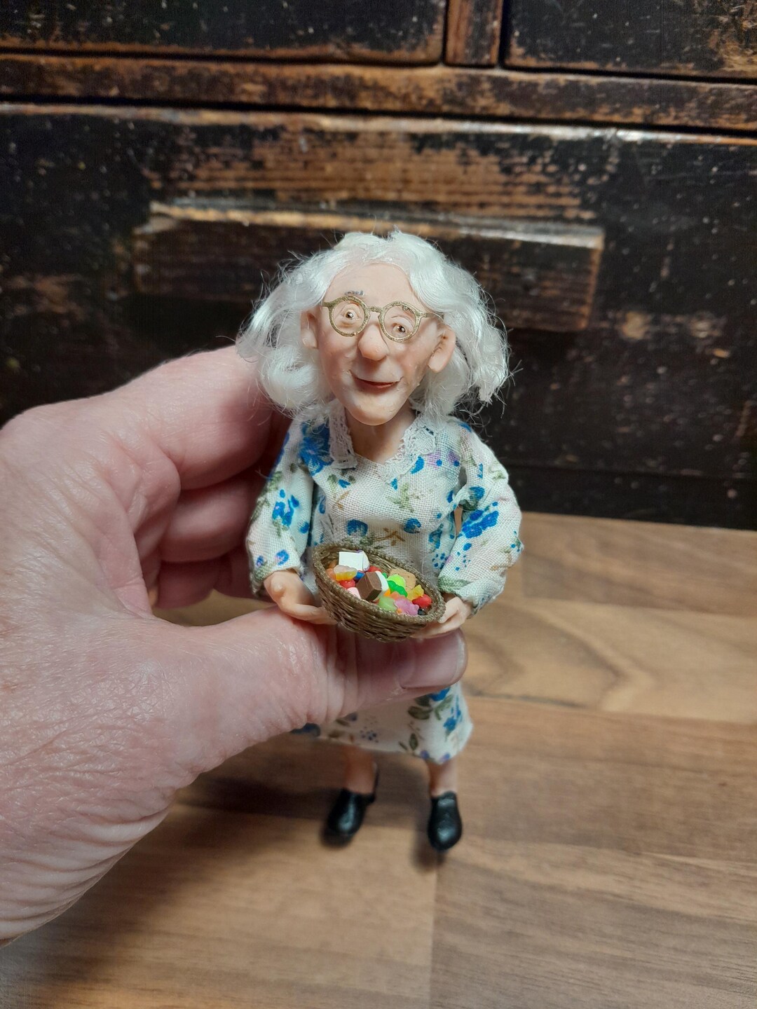 Grandma With Her Sweets 12th Scale Hand Sculpted Character by ...