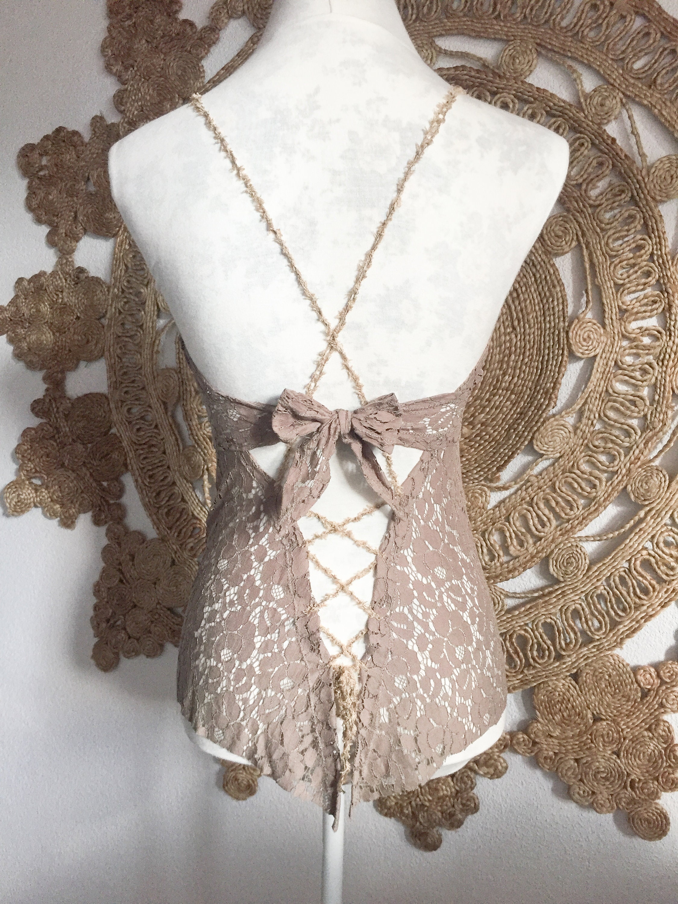 Swamp Nymph Top - Tribal, Festival, Shamanic, Gipsy, Boho, Raw, Earthy ...