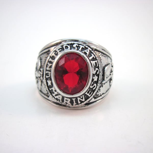 Marine Corps Ring - Etsy