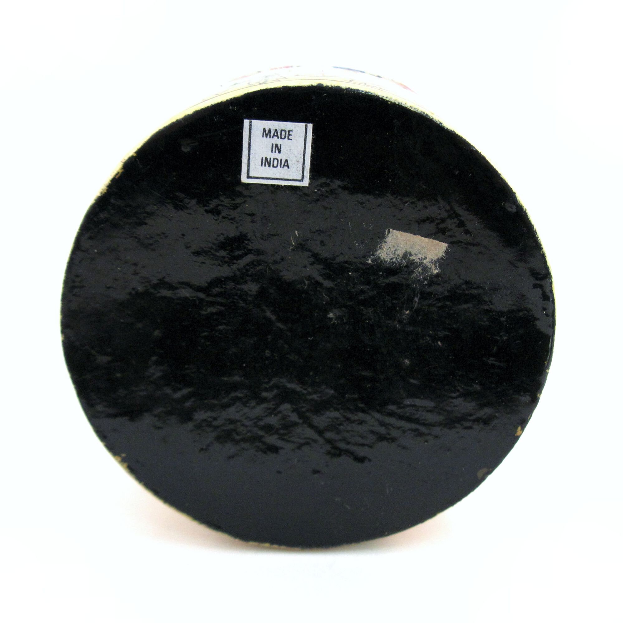 Vintage Hand-painted Paper Mache Round Trinket Box for Jewelry | Etsy