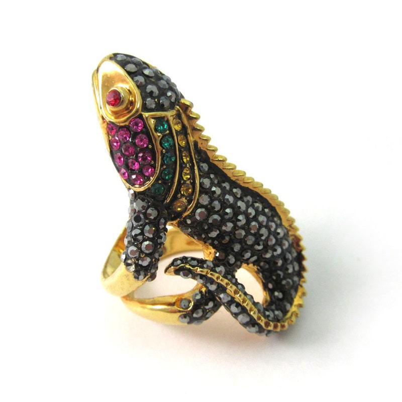 Lizard Ring - Etsy