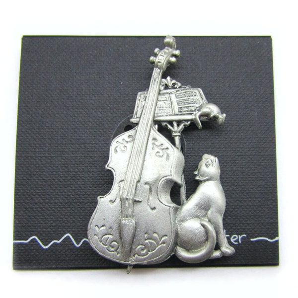 Cello Brooch - Etsy