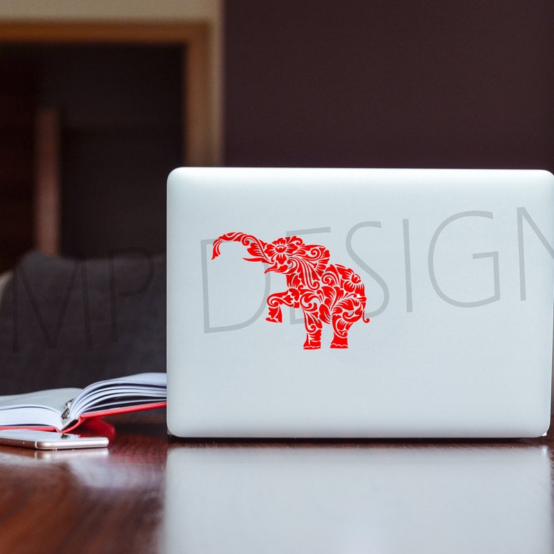 Elephant Car Decal - Etsy