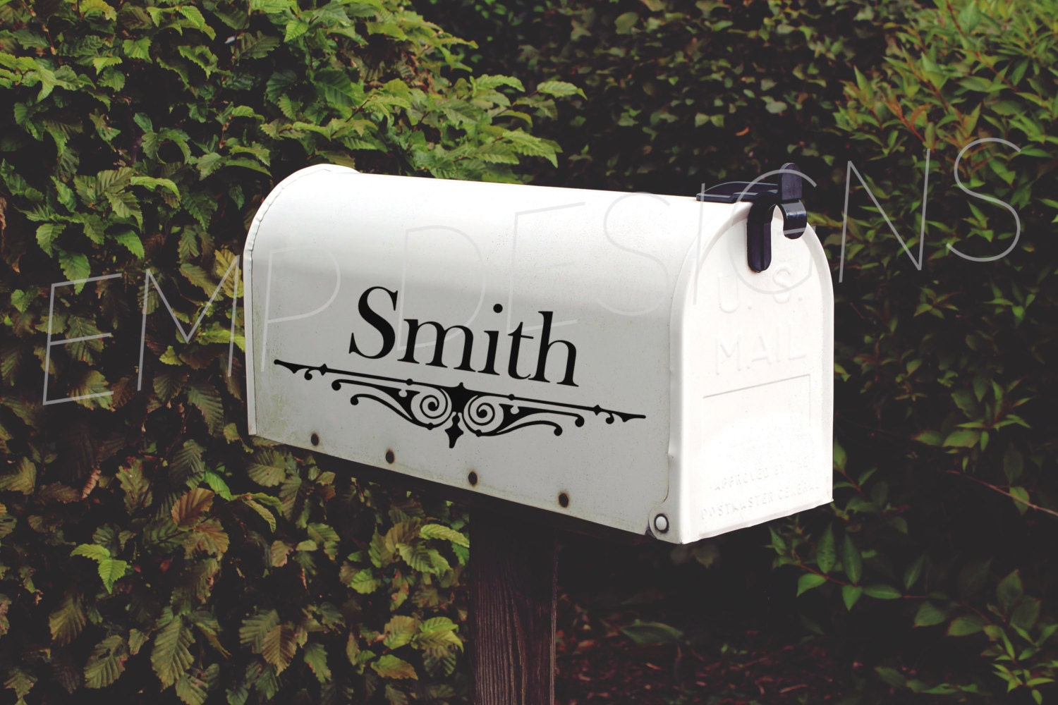 Mailbox Decal Custom Mailbox Decal Address Decal Mailbox | Etsy