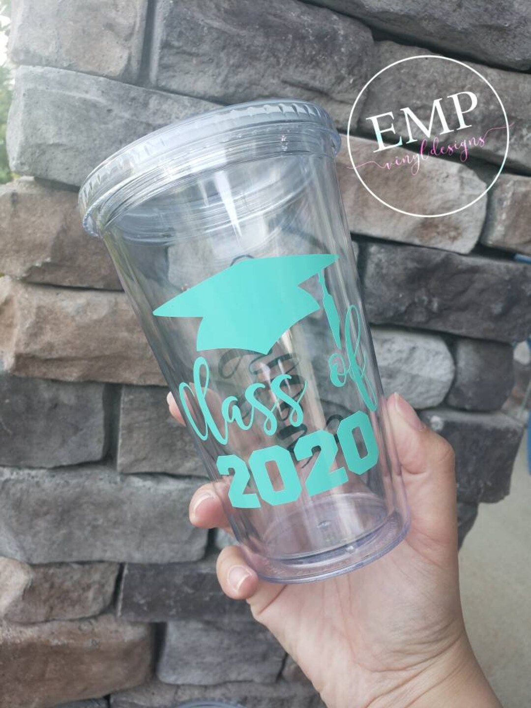 Graduation Gift - Graduation Tumbler - Class of 2020 - Graduation Cup ...