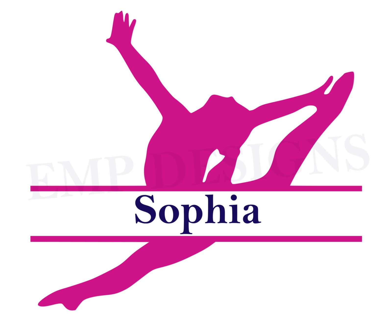 Dance Decal Ballet Decal Ballet Vinyl Decal Personalized | Etsy