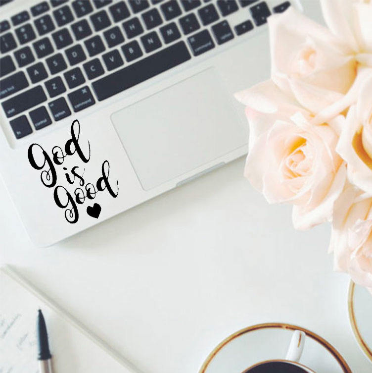 God is Good Decal Macbook Decal Inspirational Vinyl Decal - Etsy