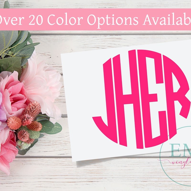 4 Initial Monogram - Etsy