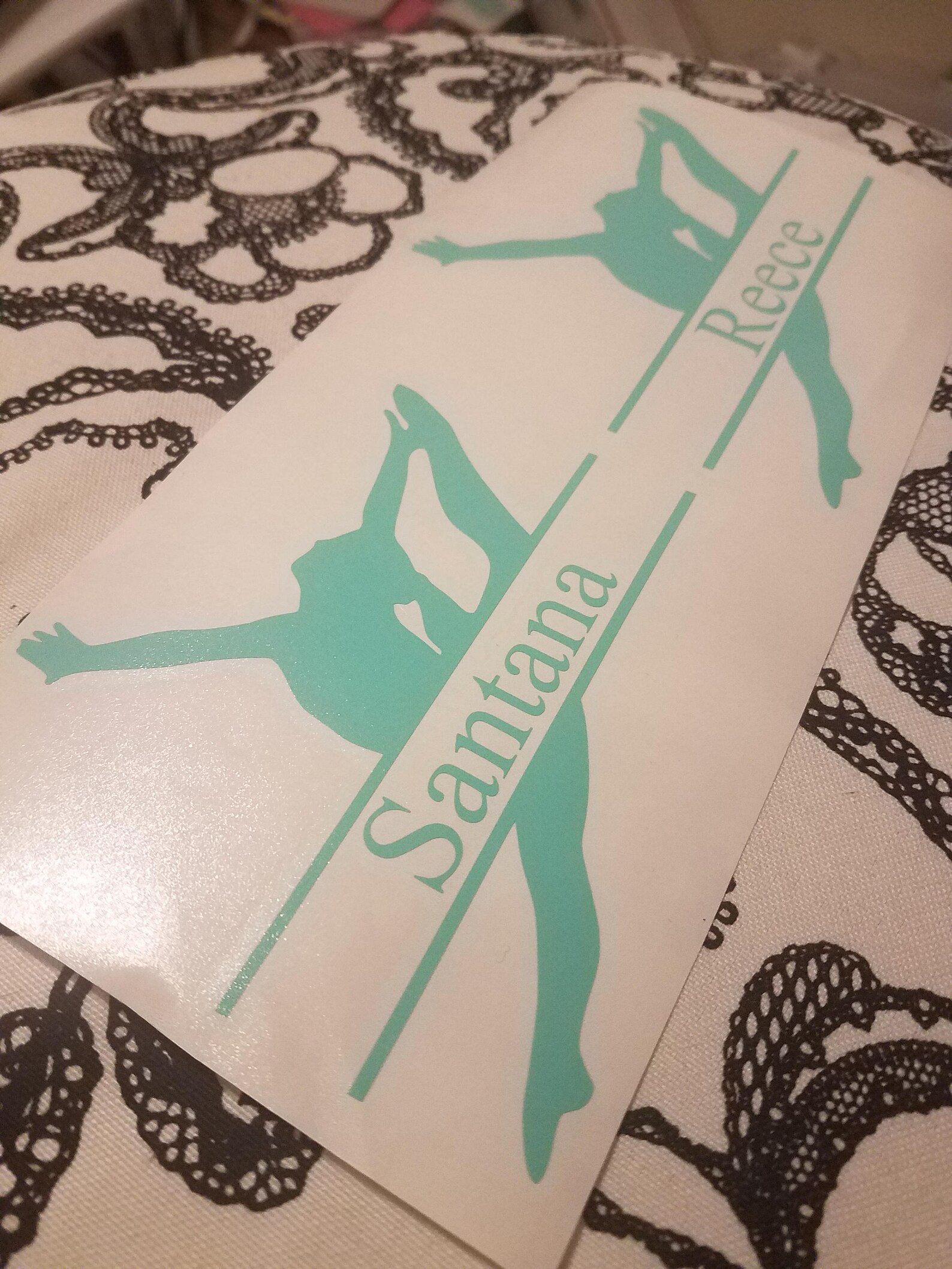 Dance Decal Ballet Decal Ballet Vinyl Decal Personalized | Etsy
