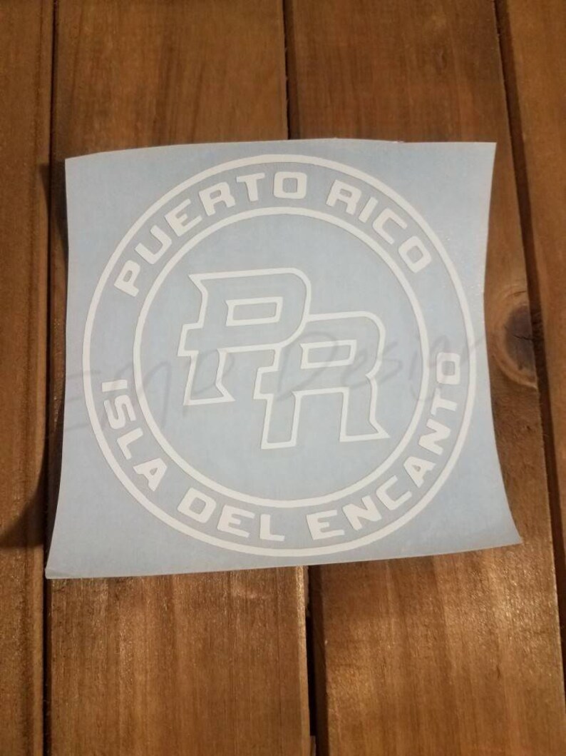 Puerto Rico Decal - Puerto Rican Flag Decal - Boricua De Corazon Decal ...