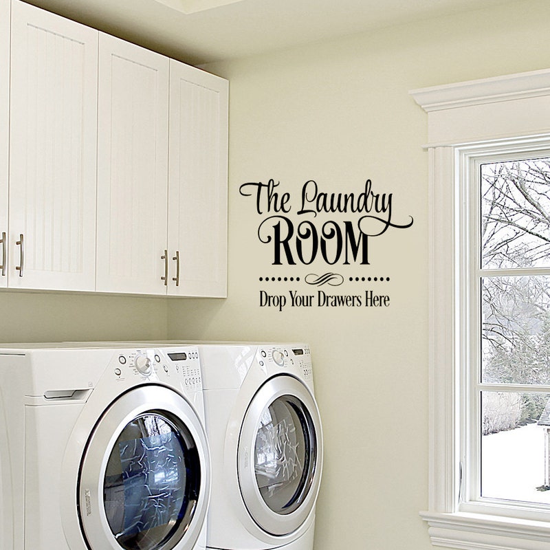 Laundry Room Decals - Etsy