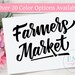 Farmers Market Decal Fresh Produce Decal Garden Decal Farming Decal ...