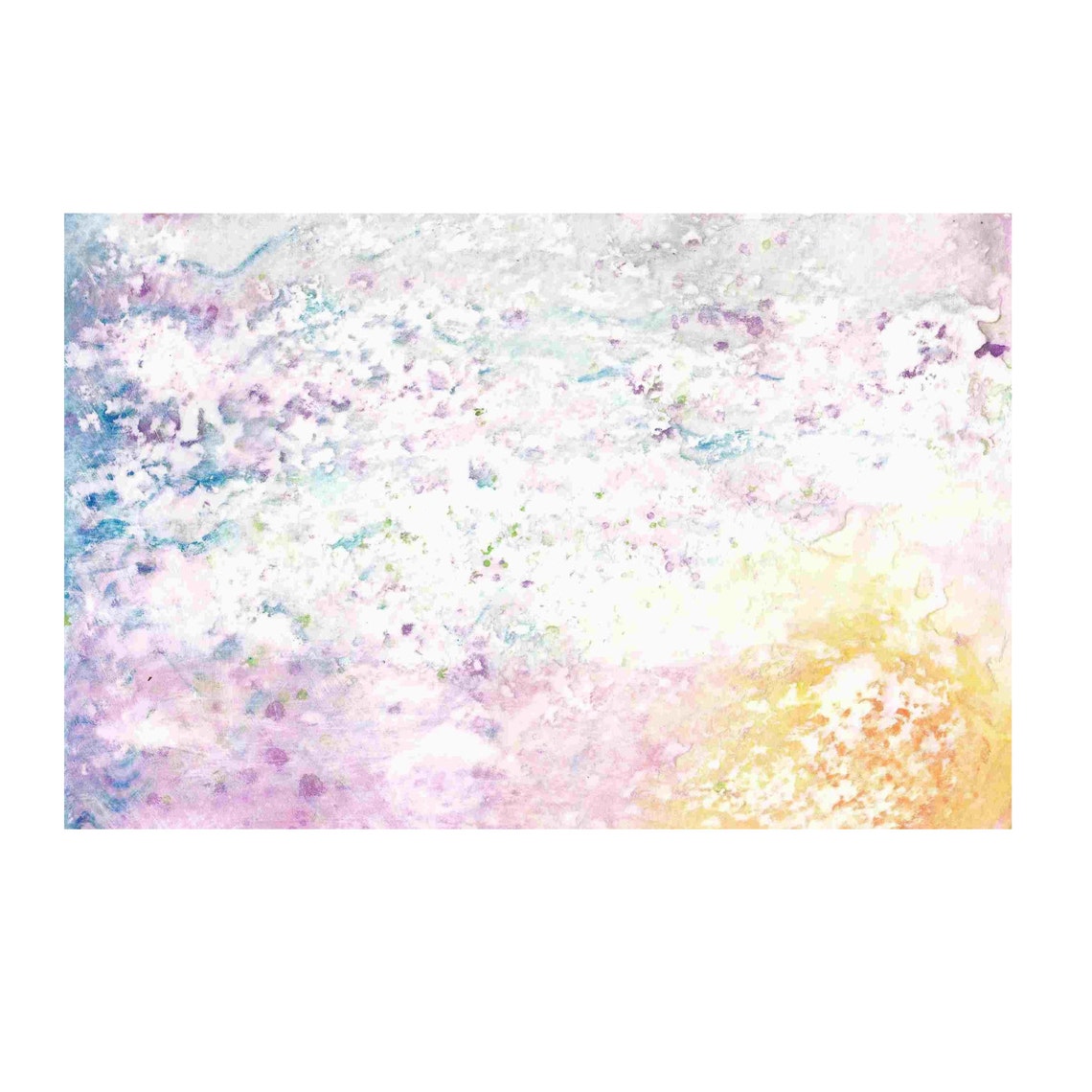 Printable Art Journal Background, Horizontal, Instant Download, Pink ...