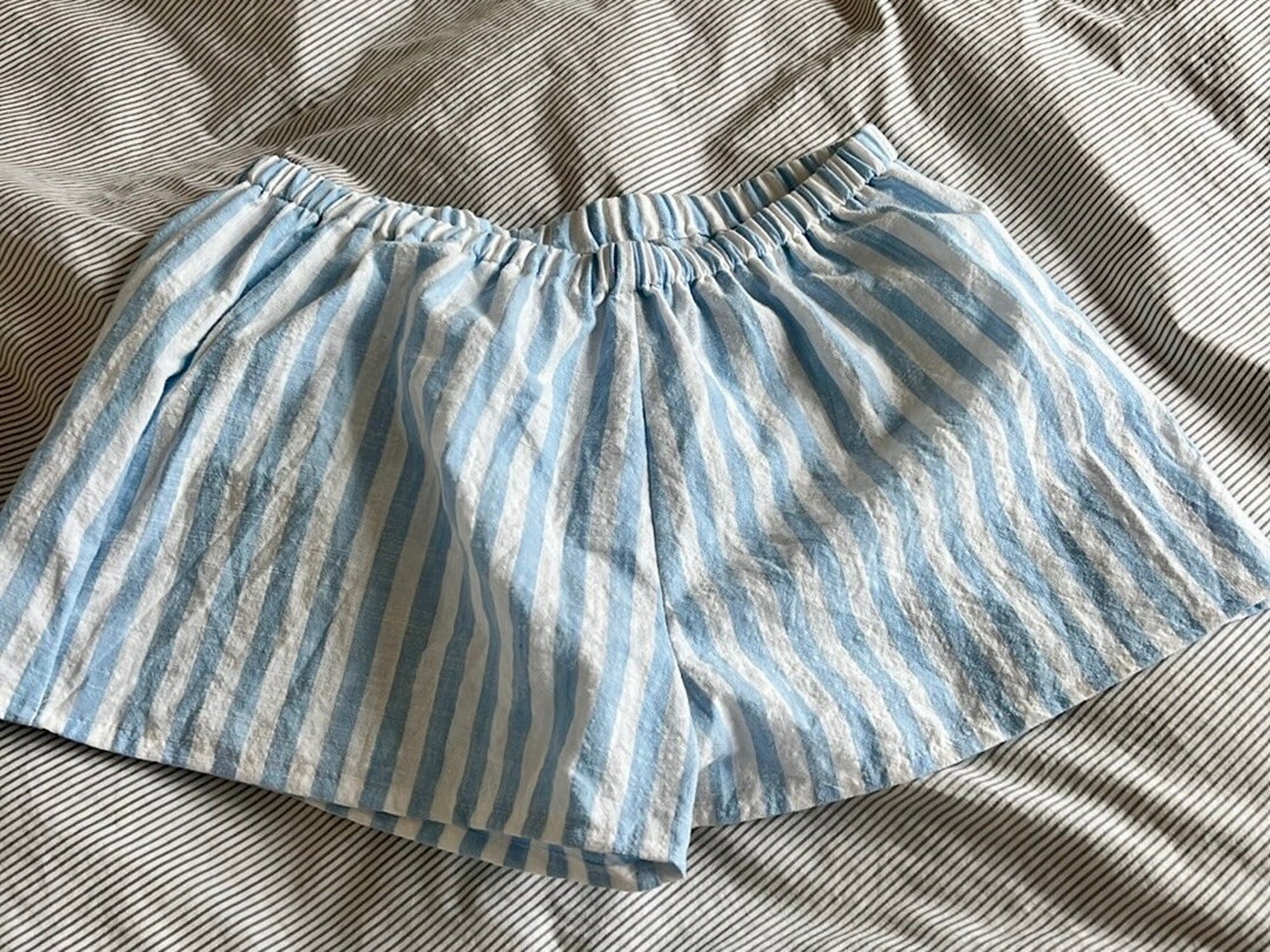 Scandi Boxer Shorts Sewing Pattern PDF: Mini Shorts Pajamas (sizes XS ...