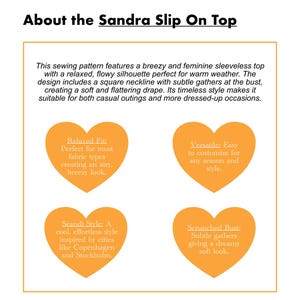 Slip on Top Sewing Pattern PDF Sizes XS-XL | Womens Tops Sewing Pattern ...