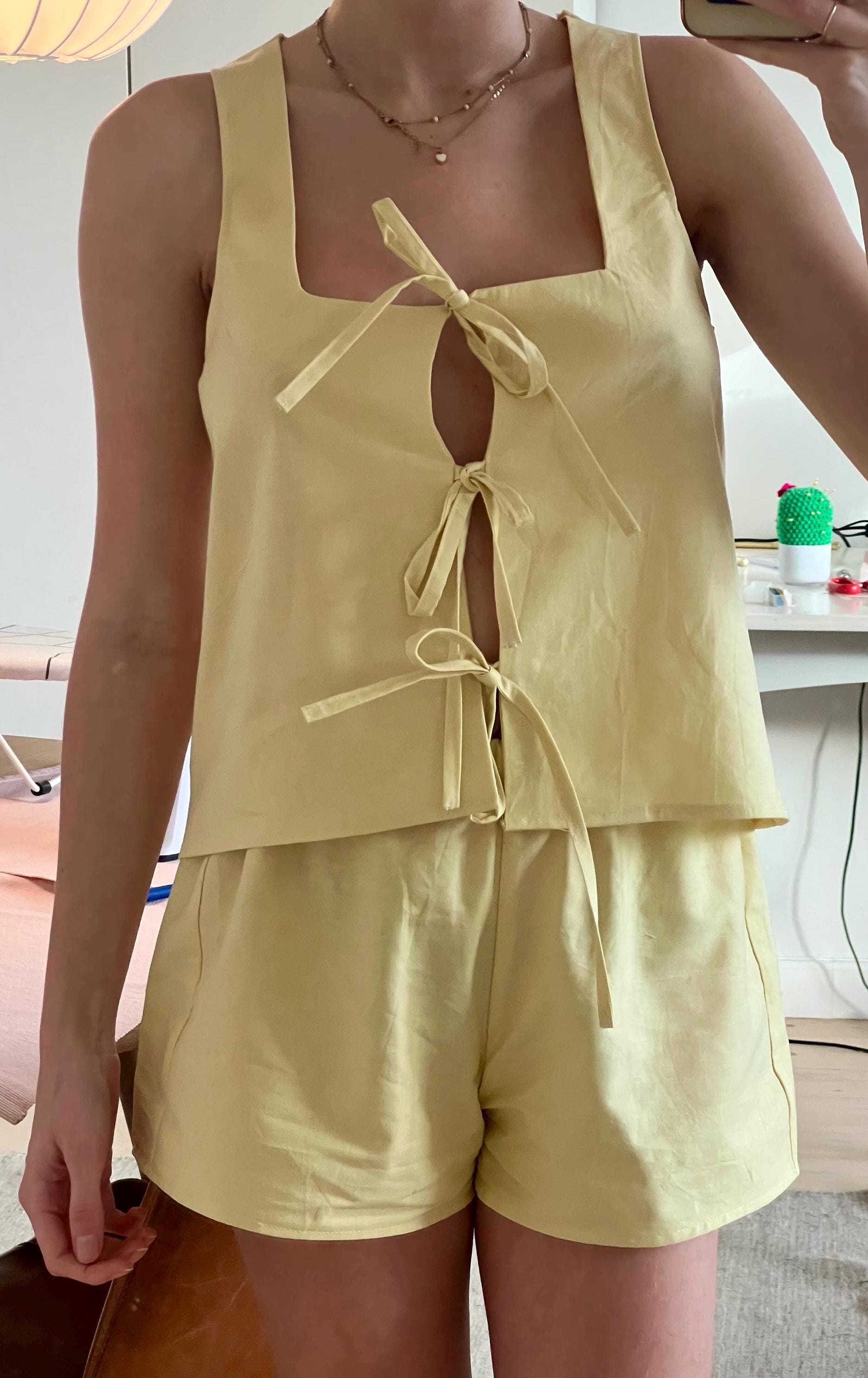 Scandi Boxer Shorts Sewing Pattern PDF: Mini Shorts Pajamas (sizes XS ...