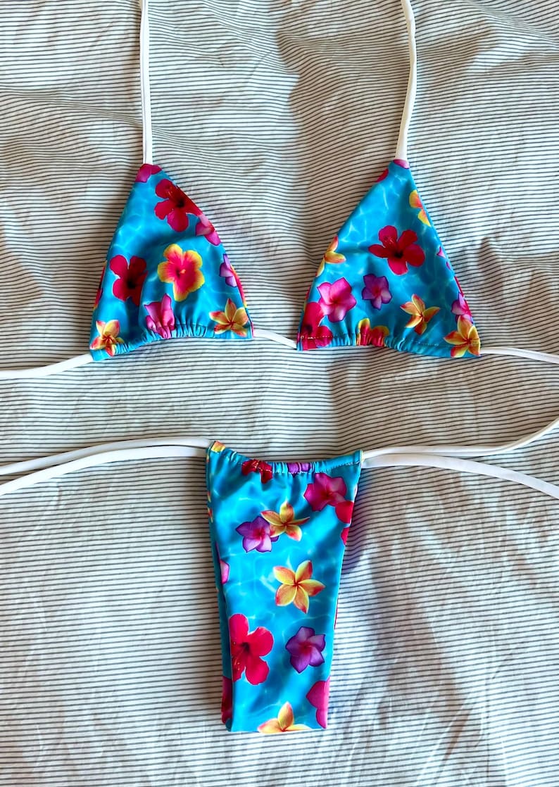 Bikini Bundle Sewing Pattern PDF: Womens Cut Out Bikini Set Top and ...