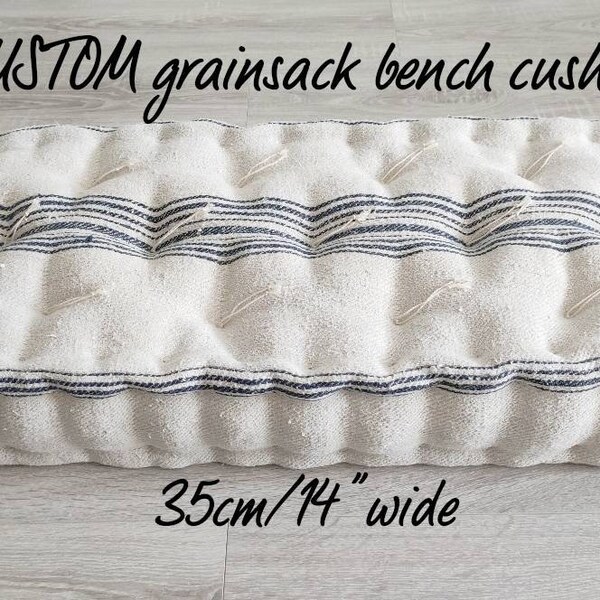 Tufted Bench Cushion - Etsy