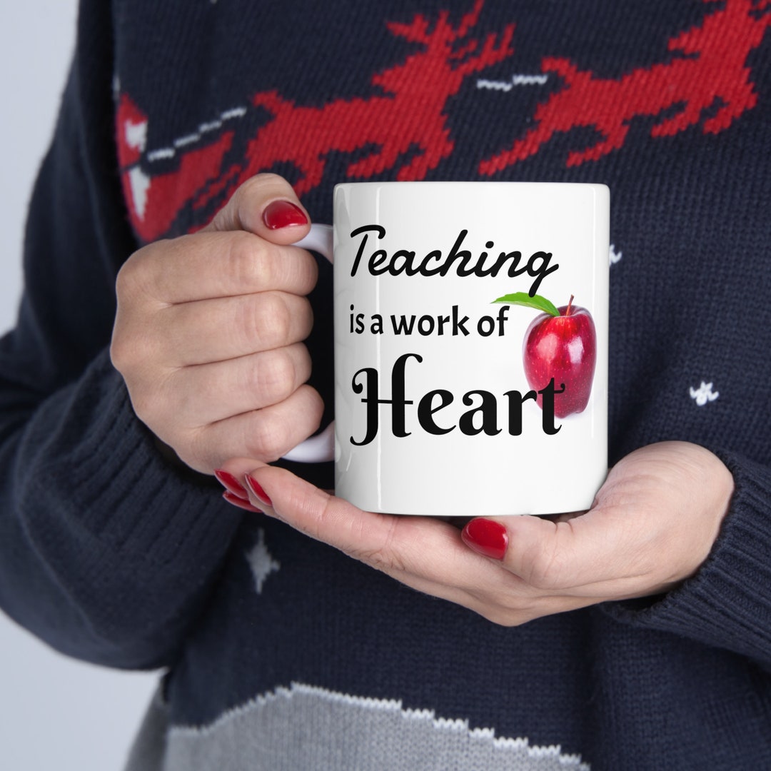 A Cup of Gratitude: Custom Teacher Coffee Mug - Etsy