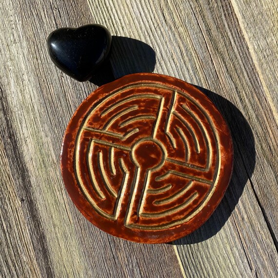 Palm-sized Finger Labyrinth for Meditation / Prayer / - Etsy