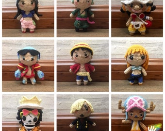 Crochet One Piece Anime | Etsy