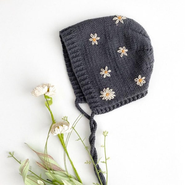 Flower Bonnet Baby - Etsy