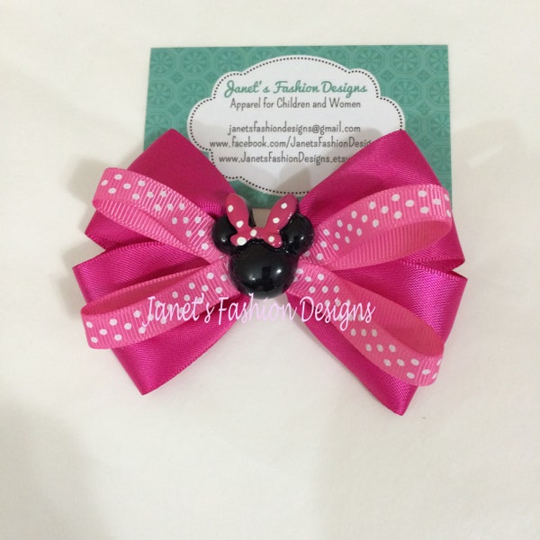 Minnie Mouse Ribbon - Etsy