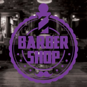 Turkish Barber Decal, Shop Wall Sticker, Traditional Barbers Decal ...