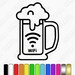 Free Pub Wifi Sticker Decal, Ask Staff for Password, Free Wifi Sign ...