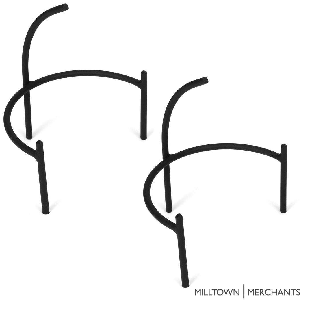 Metal Display Stand Plate Holder Plate Stands for Display Small Metal ...