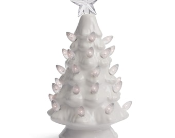 22 Inch White Ceramic Christmas Tree - Etsy