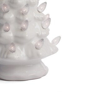 Ceramic Christmas Tree Tabletop Christmas Tree With Lights Lighted ...