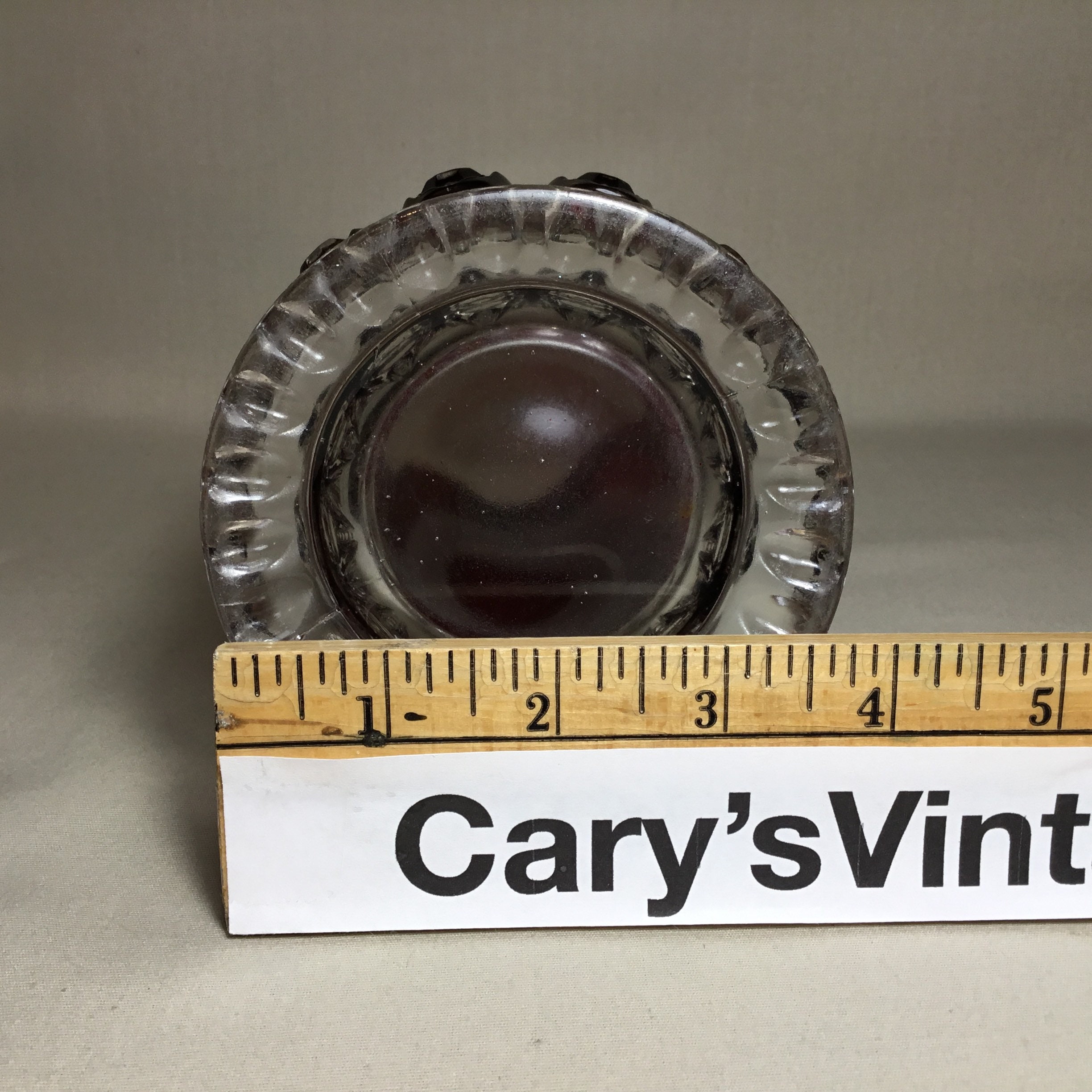 Vintage EAPG Ruby Flash Pitcher Elson Glass - Etsy