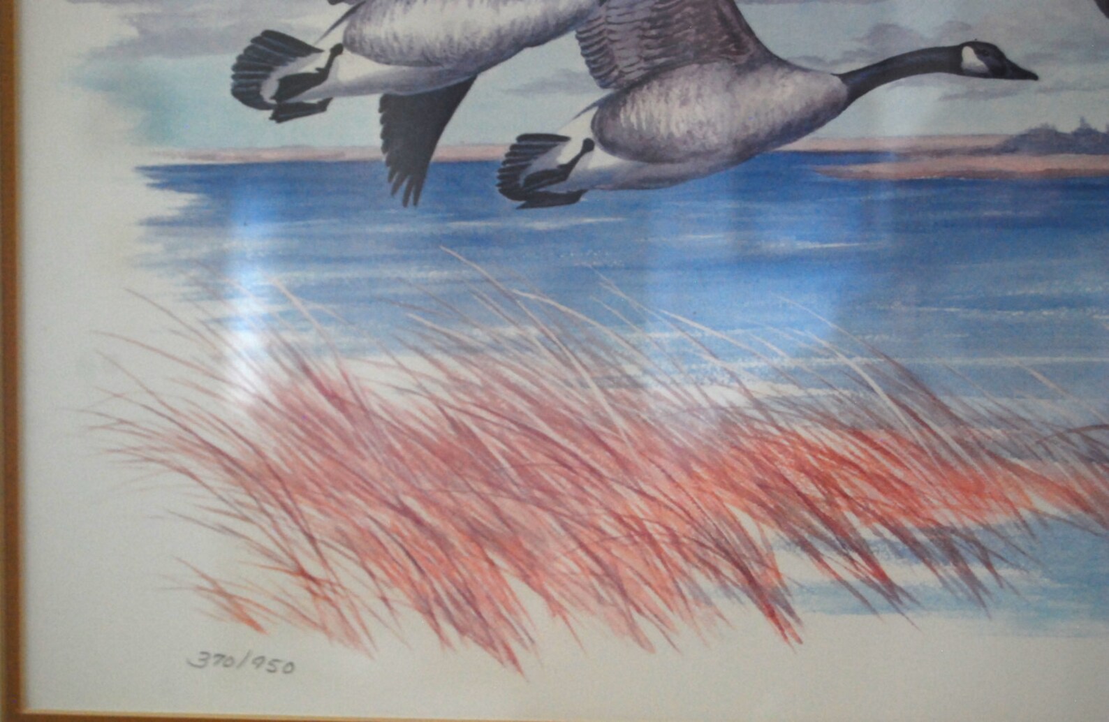 Mark Reece "honkers-canada Geese" Signed Lithograph - Etsy