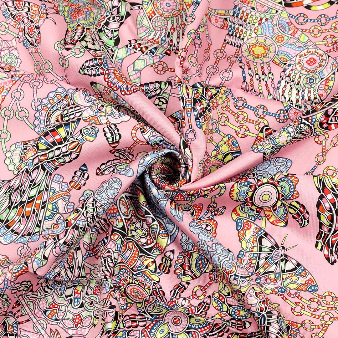 Hermes Scarf la Legende De La Foret by Emeline Piot 90cm Silk Foulard ...