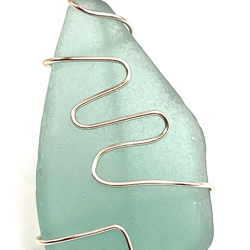 Wire Wrap Sea Glass - Etsy