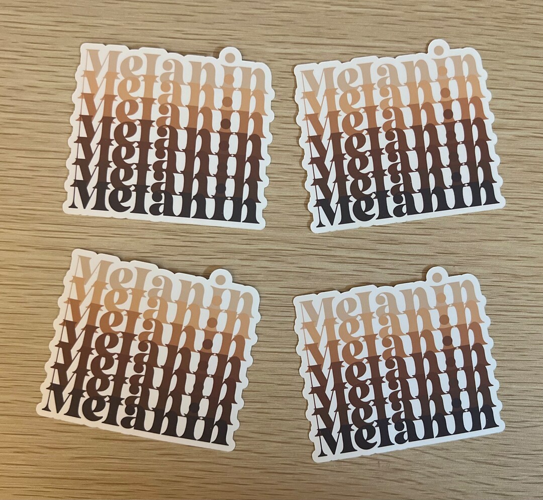 Melanin Sticker, Melanin Gradient Sticker, Black History Month Stickers ...