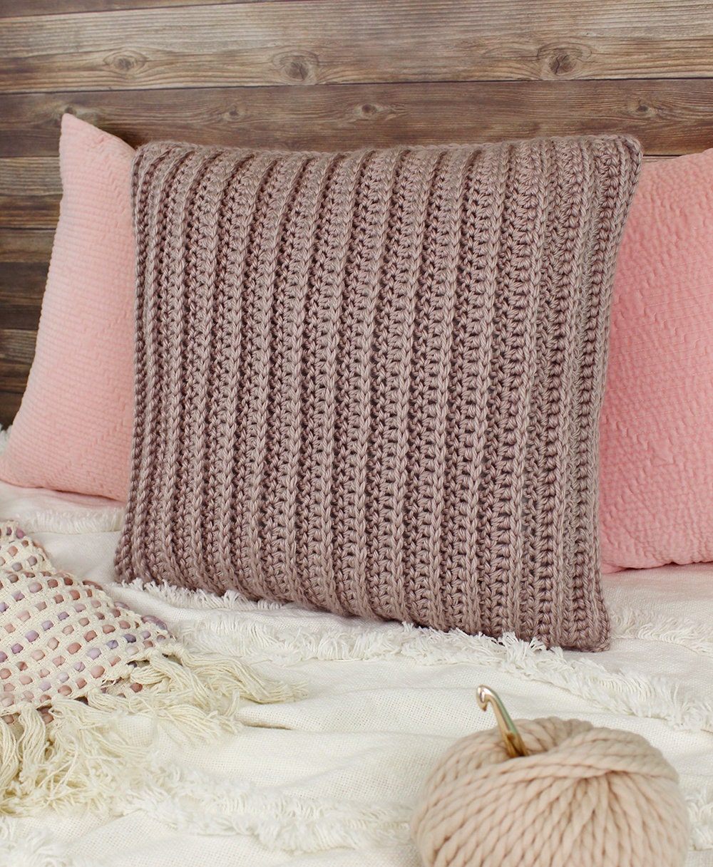 Crochet Pattern - Highland Ridge Pillow - PDF - Etsy