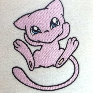 Pokemon Mew Machine Embroidery Design 3 Sizes - Etsy