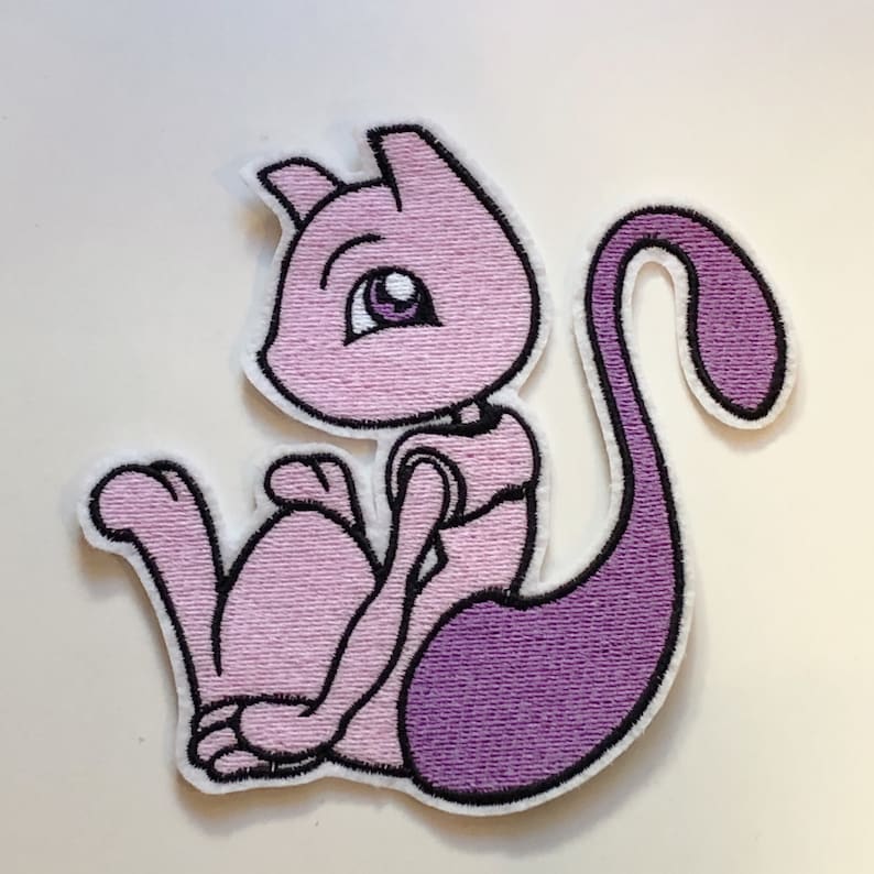 Pokemon Mewtwo Machine Embroidery Design - 2 Sizes - Etsy