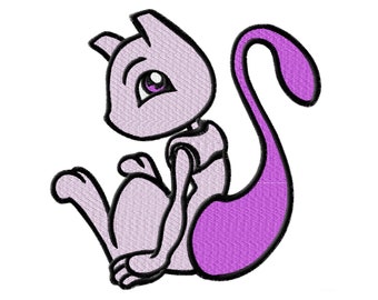 Pokemon Mew Machine Embroidery Design 3 Sizes - Etsy