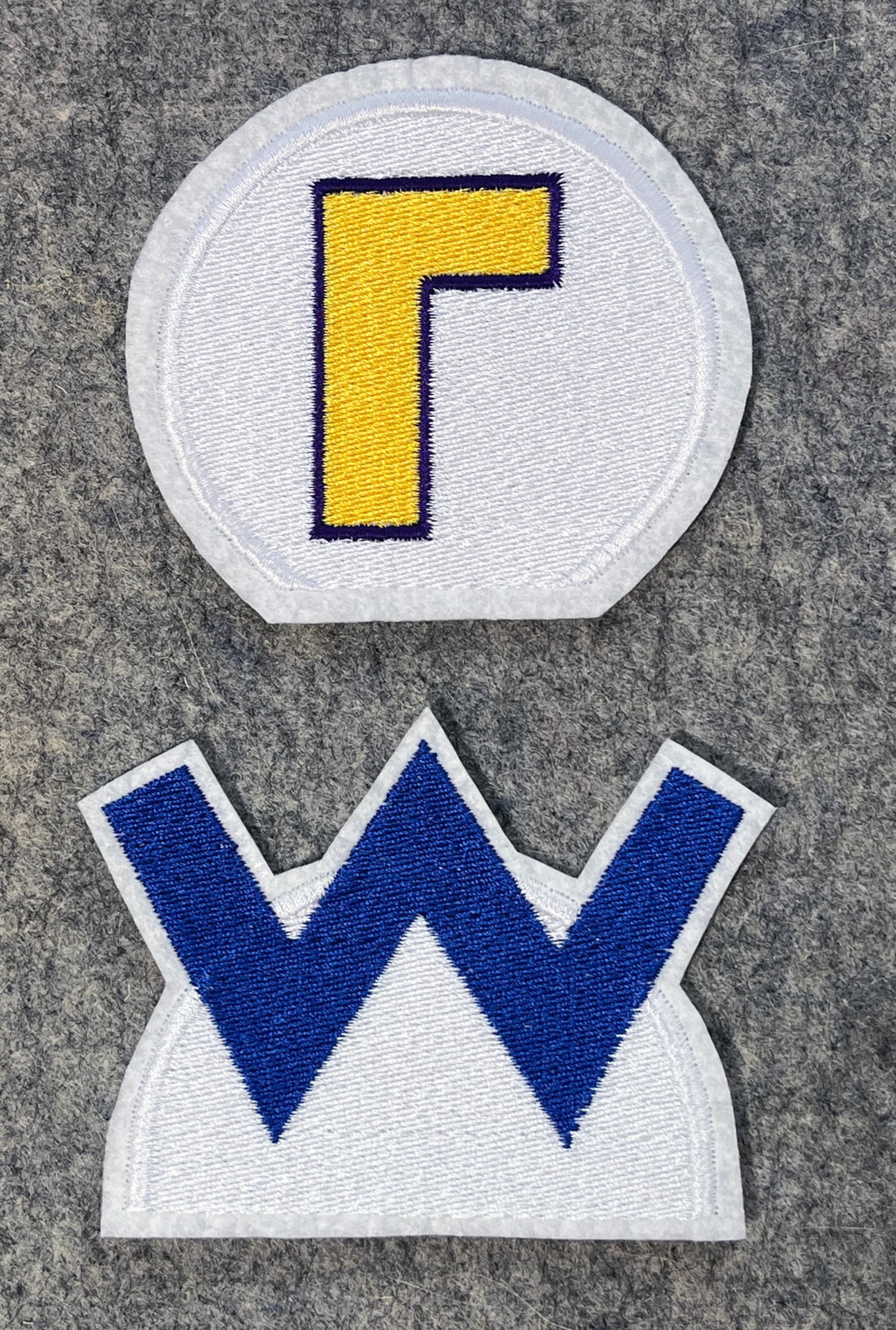 Waluigi Wario Hat Logo Super Mario Brothers Machine Embroidery Design ...