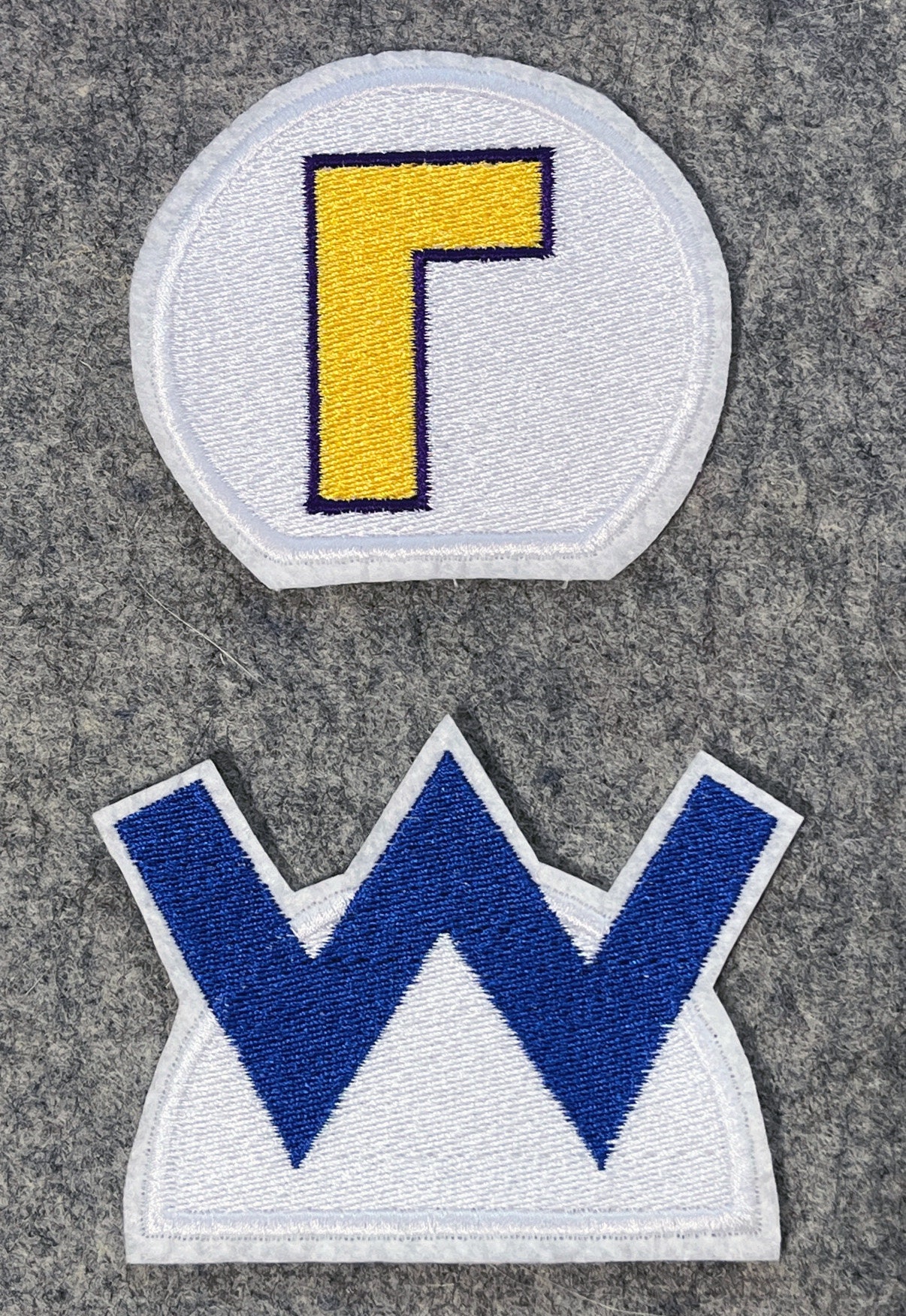 Waluigi Wario Hat Logo Super Mario Brothers Machine Embroidery Design ...