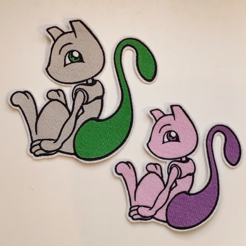 Pokemon Mewtwo Machine Embroidery Design - 2 Sizes - Etsy