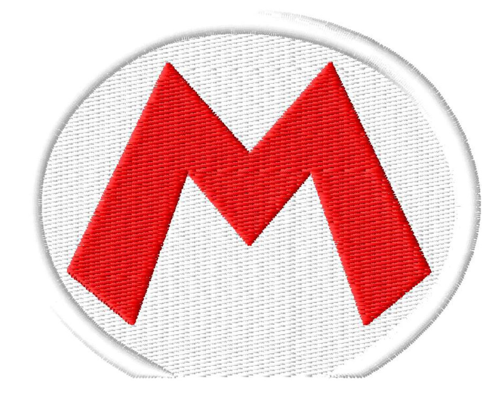 Super Mario Brothers Hat Logo Machine Embroidery Design - Etsy